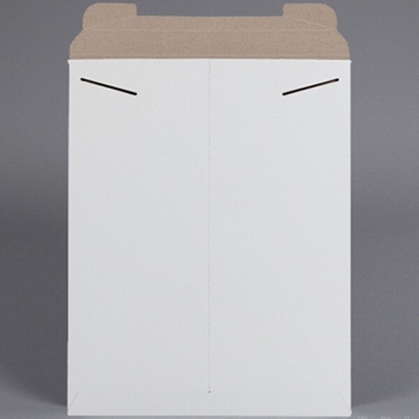 White Rigid Mailer 18 x 24" for Tabloids, Window Cards